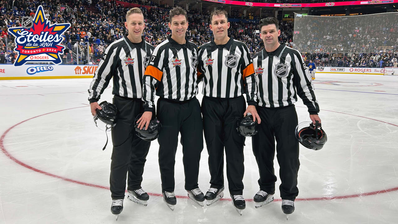 Match des étoiles : Une expérience inoubliable pour les arbitres | LNH.com