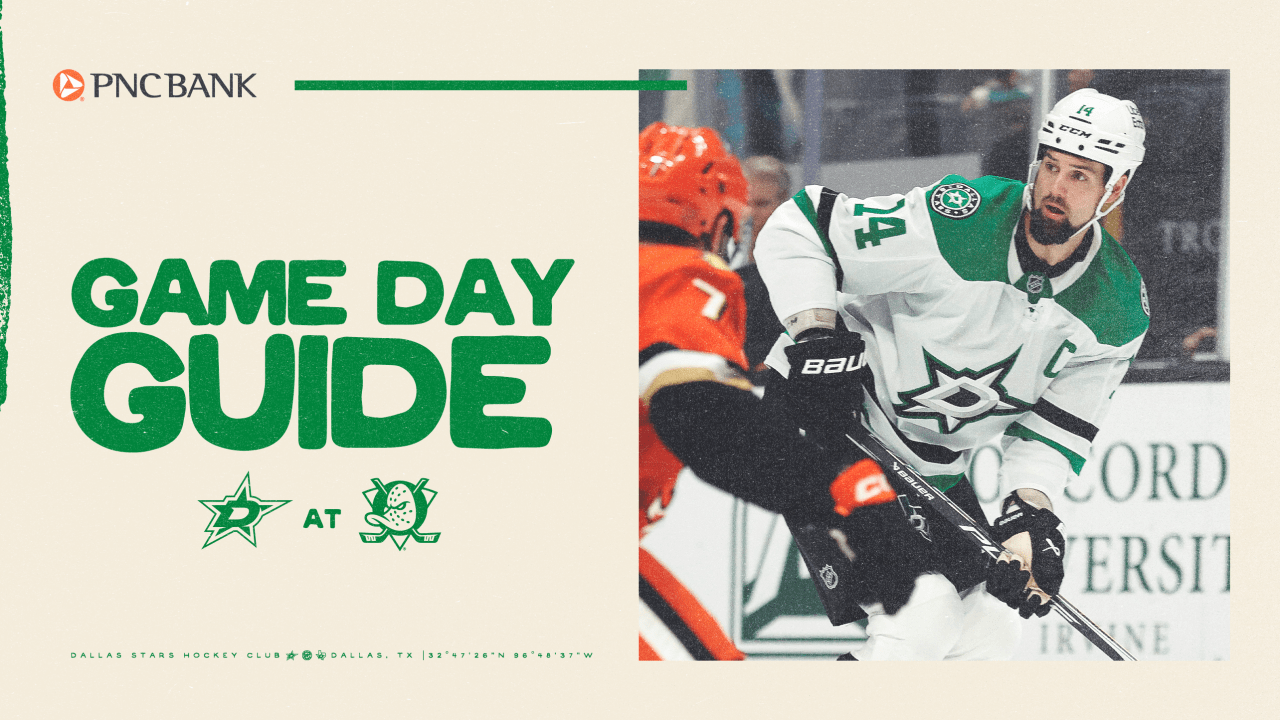 Game Day Guide: Stars at Ducks | Dallas Stars