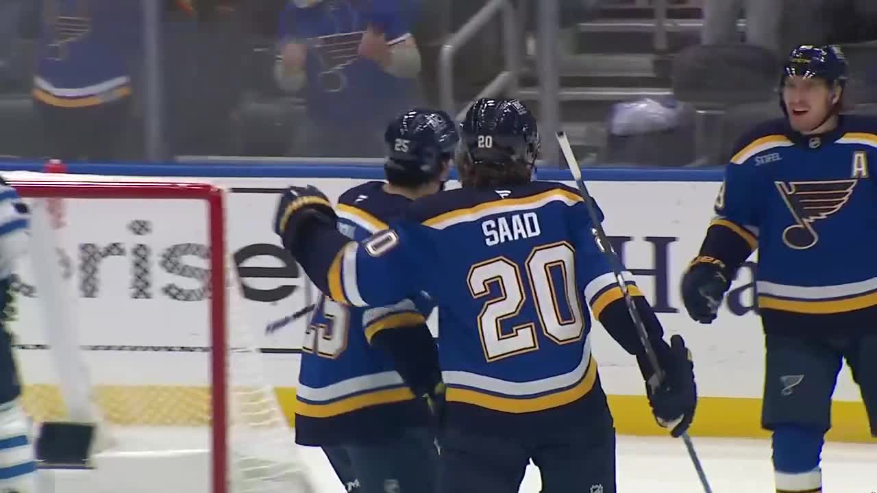 Saad scores second goal | NHL.com