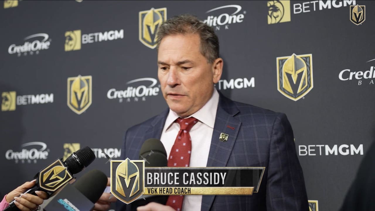 Bruce Cassidy Postgame 4/8 | Vegas Golden Knights