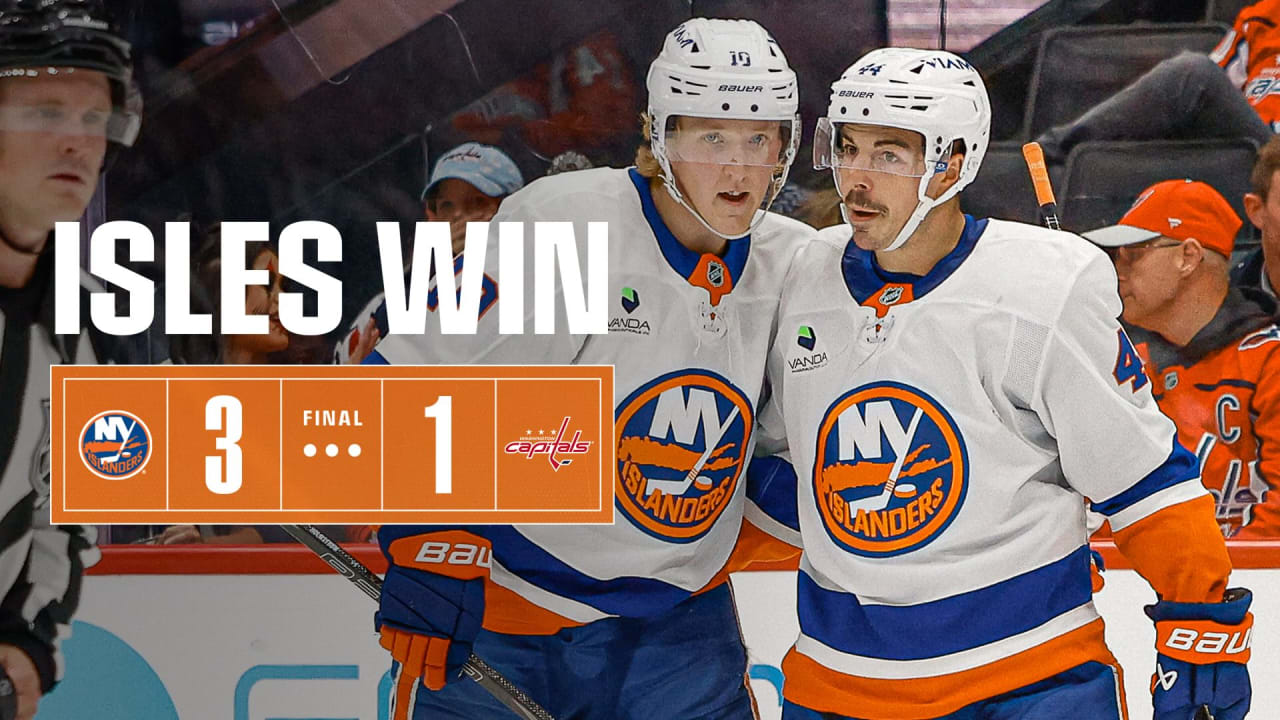 The Skinny: Islanders 3, Capitals 1 | New York Islanders
