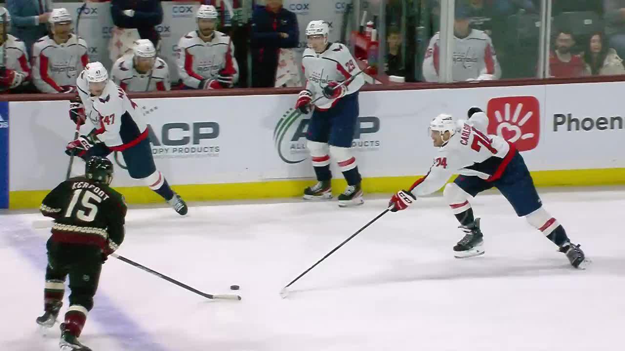 WSH@ARI: Zucker scores goal against Charlie Lindgren | NHL.com