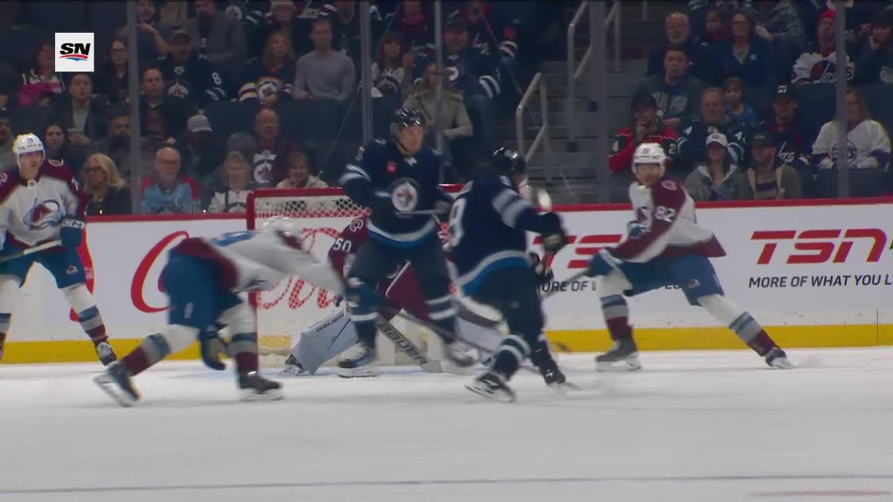 COL@WPG: Iafallo scores goal against Ivan Prosvetov | Winnipeg Jets