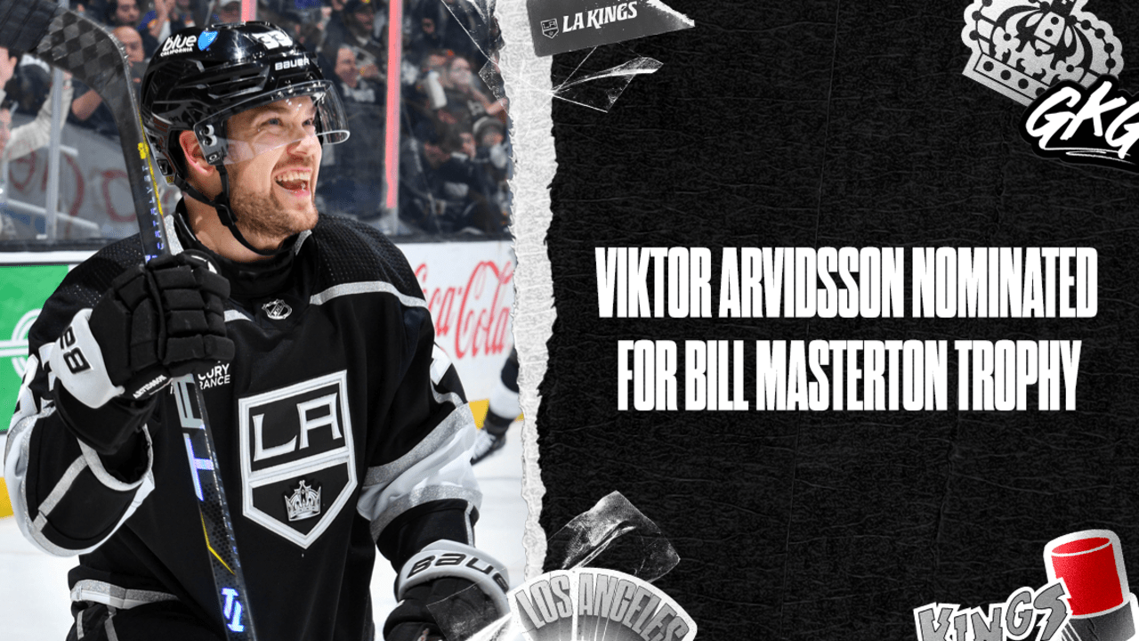Viktor Arvidsson Nominated for Bill Masterton Trophy | Los Angeles Kings