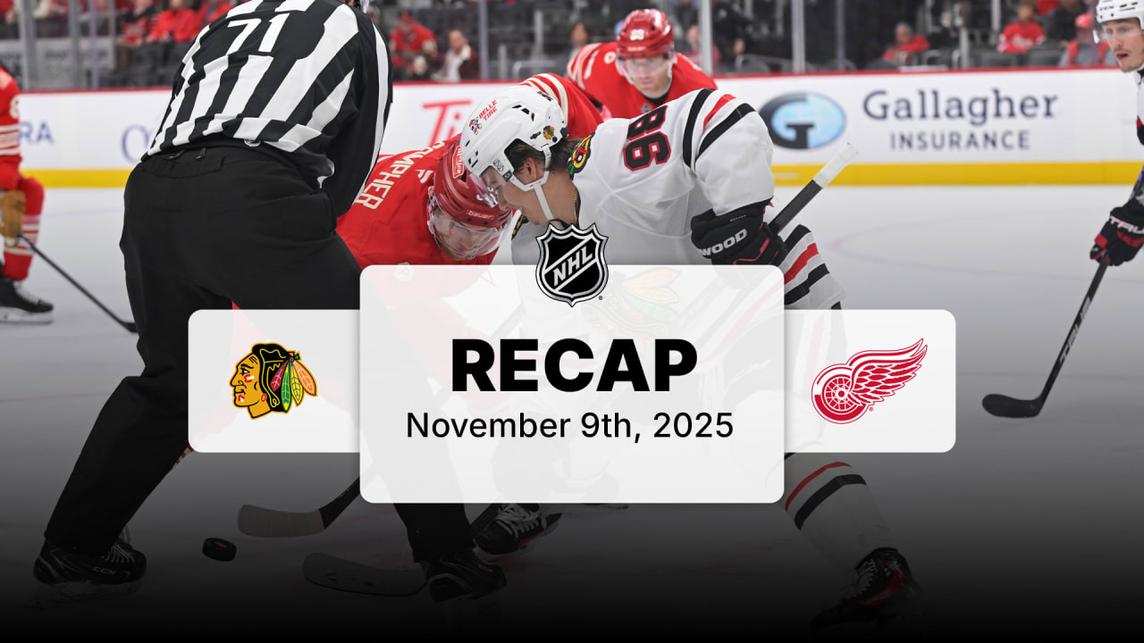 CHI at DET | Recap | NHL.com