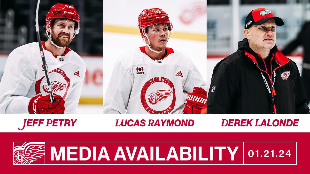 Petry | Raymond | Lalonde | Detroit Red Wings