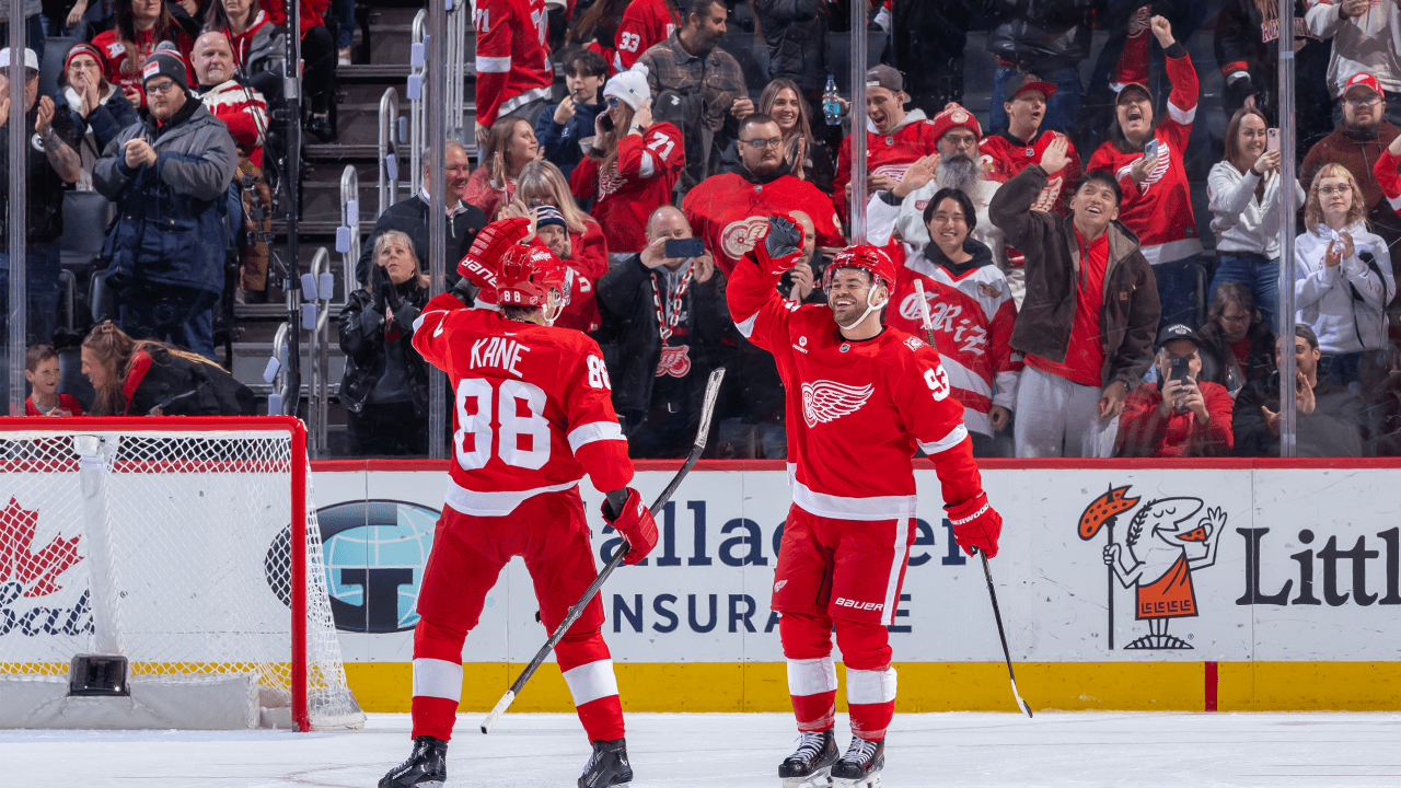 DeBrincat scores in OT, Red Wings stay hot with win against Senators ...