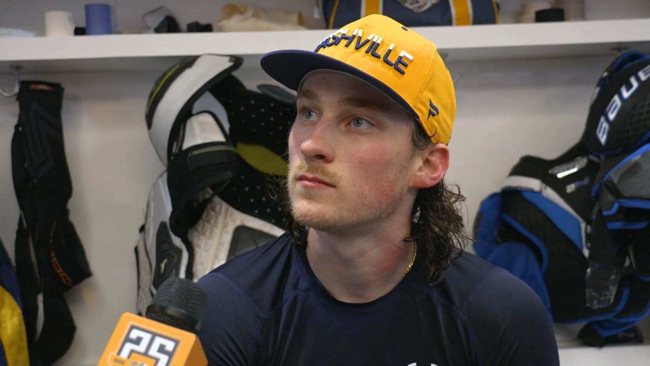 Pregame: WPG vs. NSH, Tomasino | Nashville Predators