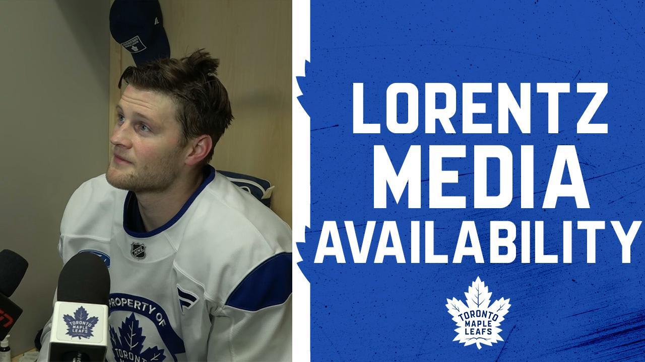 Steven Lorentz | Pre Game | Toronto Maple Leafs