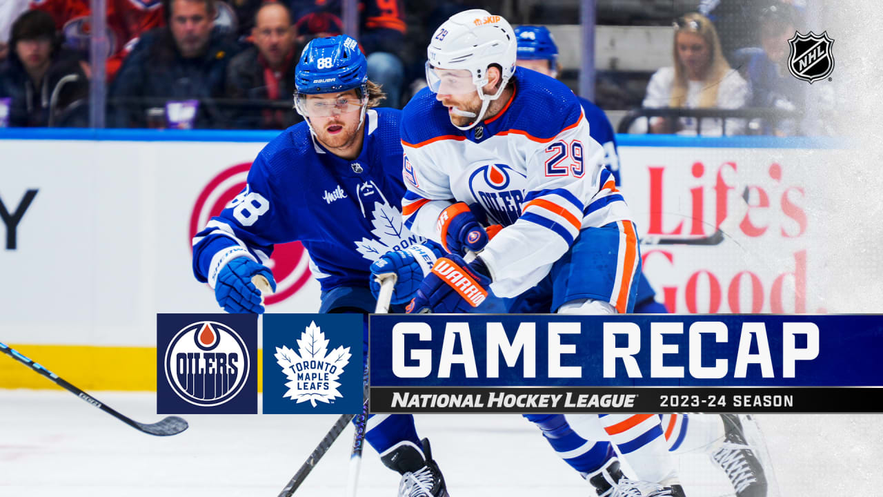 McMann has 2 goals, assist in Maple Leafs win against Oilers | NHL.com
