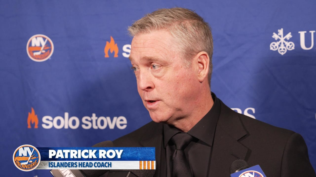 MTL 2 vs NYI 1 (OT): Patrick Roy | New York Islanders