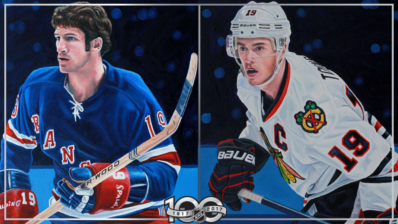 Ratelle, Toews portraits unveiled | NHL.com