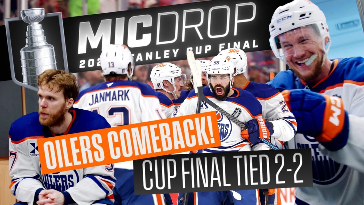 Mic Drop: Oilers vs. Panthers Gm 4 | Stanley Cup Final | NHL.com