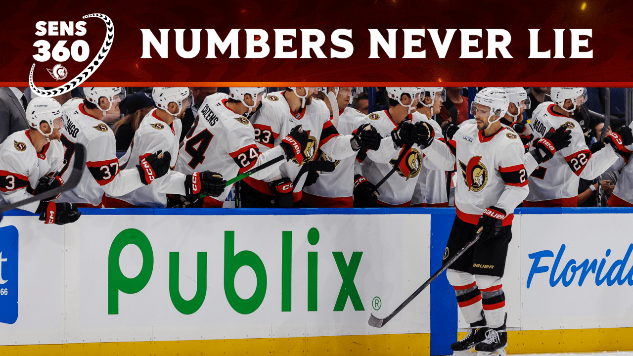Numbers never lie: Sens open with statistical statement in Tampa Bay | Ottawa Senators
