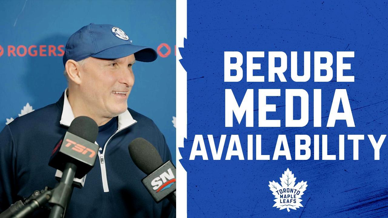 Craig Berube | Pre Game at Calgary Flames | February 2, 2026 | Toronto ...