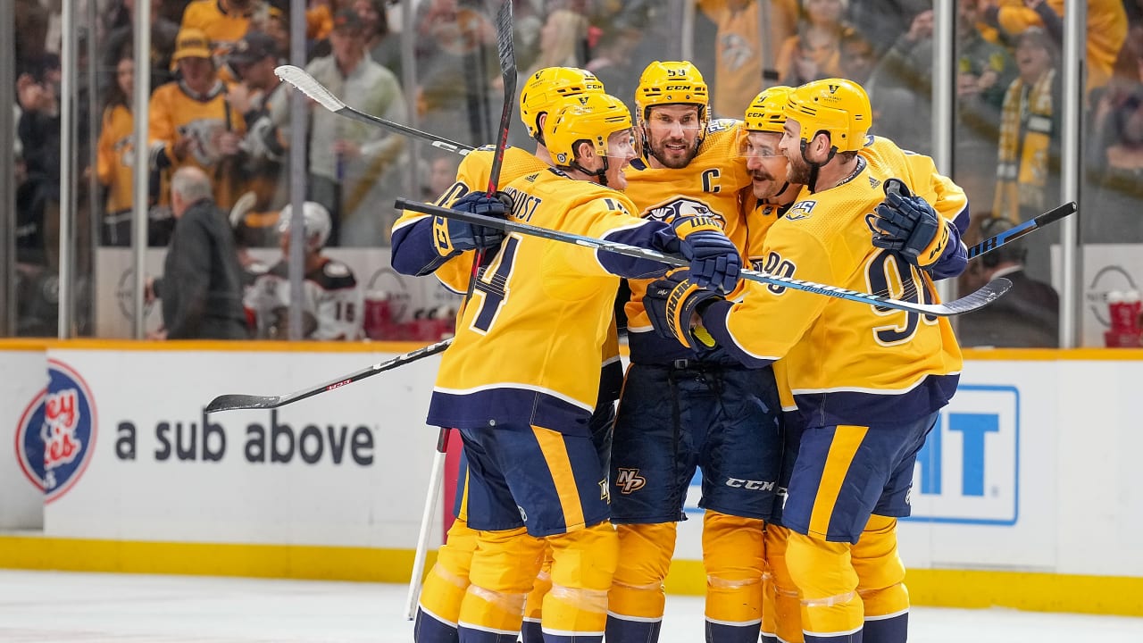Predators Reach Midway Mark of 2023-24 with Plenty to Like, Plenty to ...