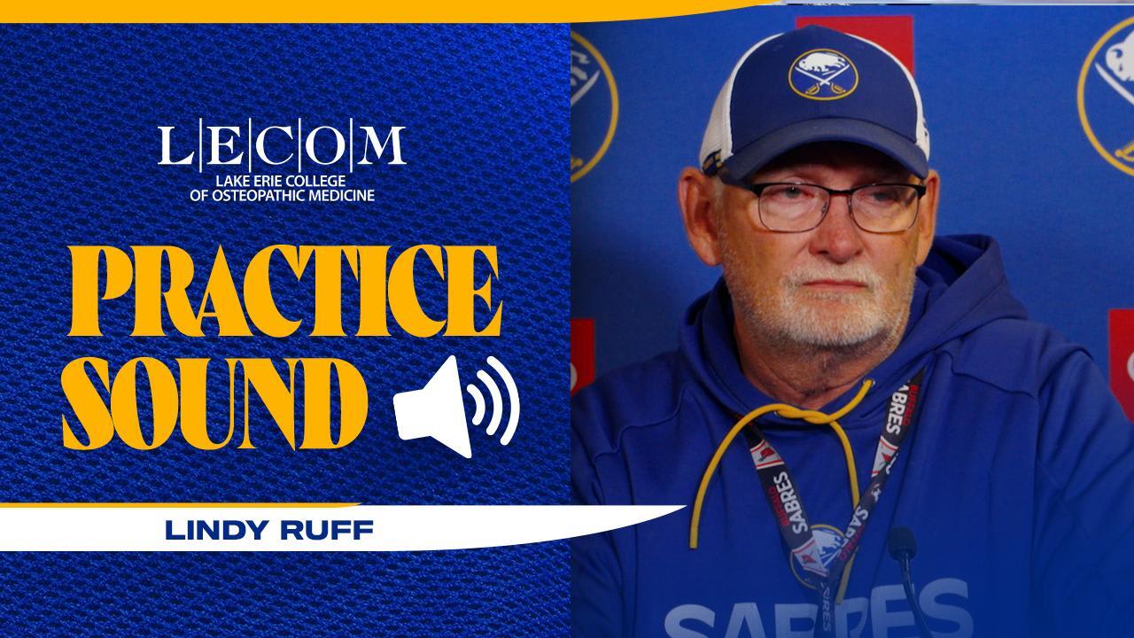 Ruff | Practice | Buffalo Sabres