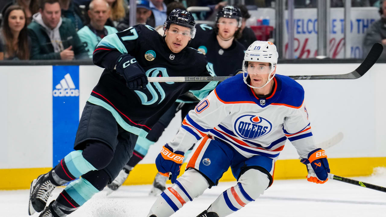 LIVE COVERAGE: Oilers at Kraken | Edmonton Oilers