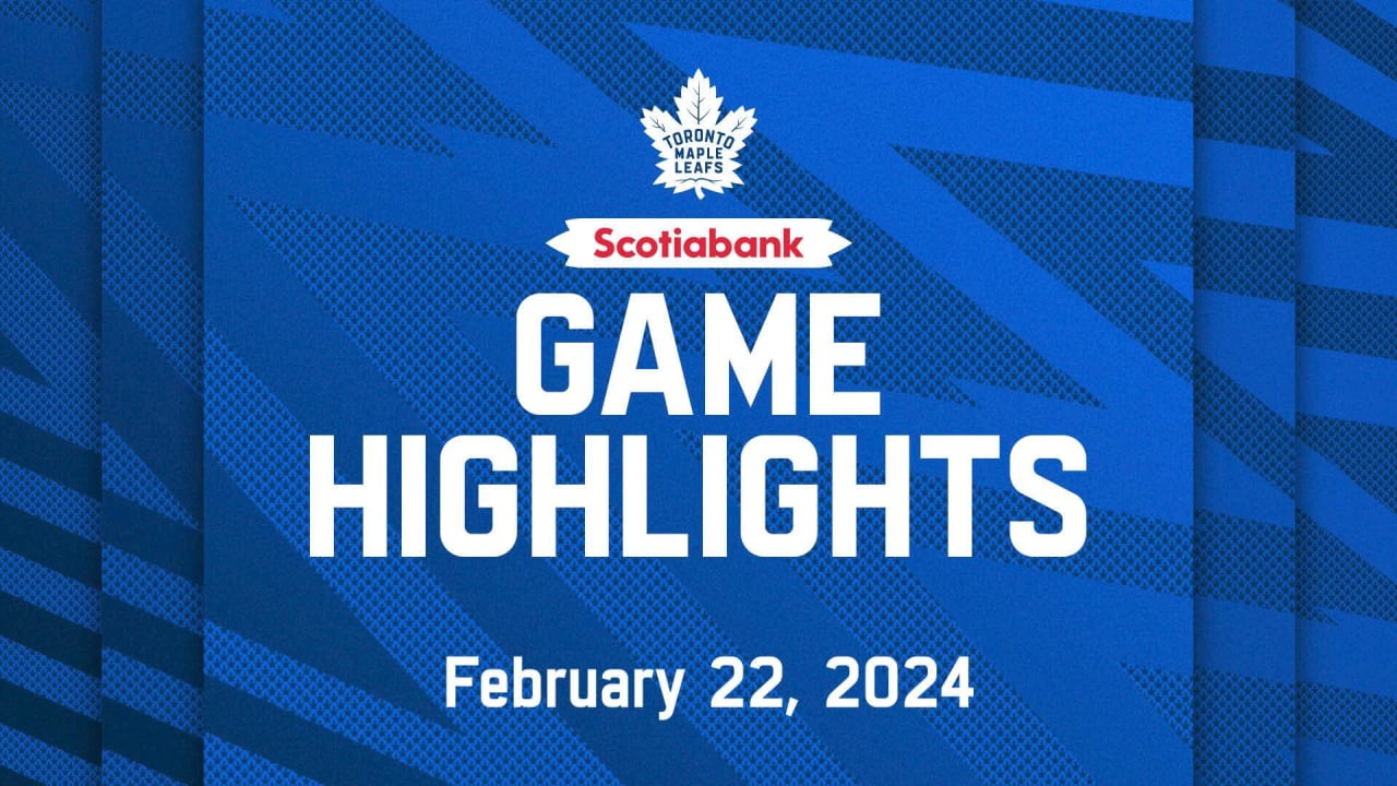 Scotiabank Game Highlights | VGK | Toronto Maple Leafs