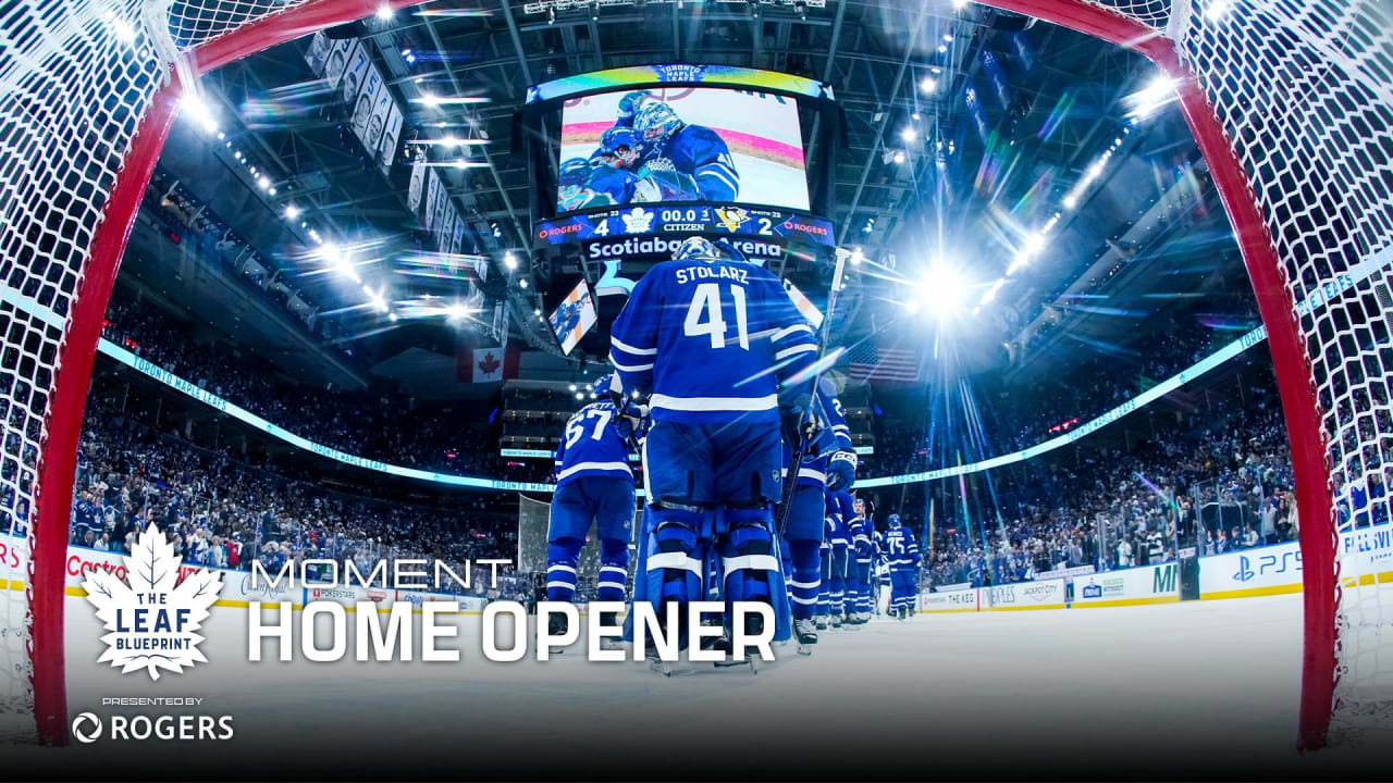 Home Opener | The Leaf: Blueprint Moment | Toronto Maple Leafs