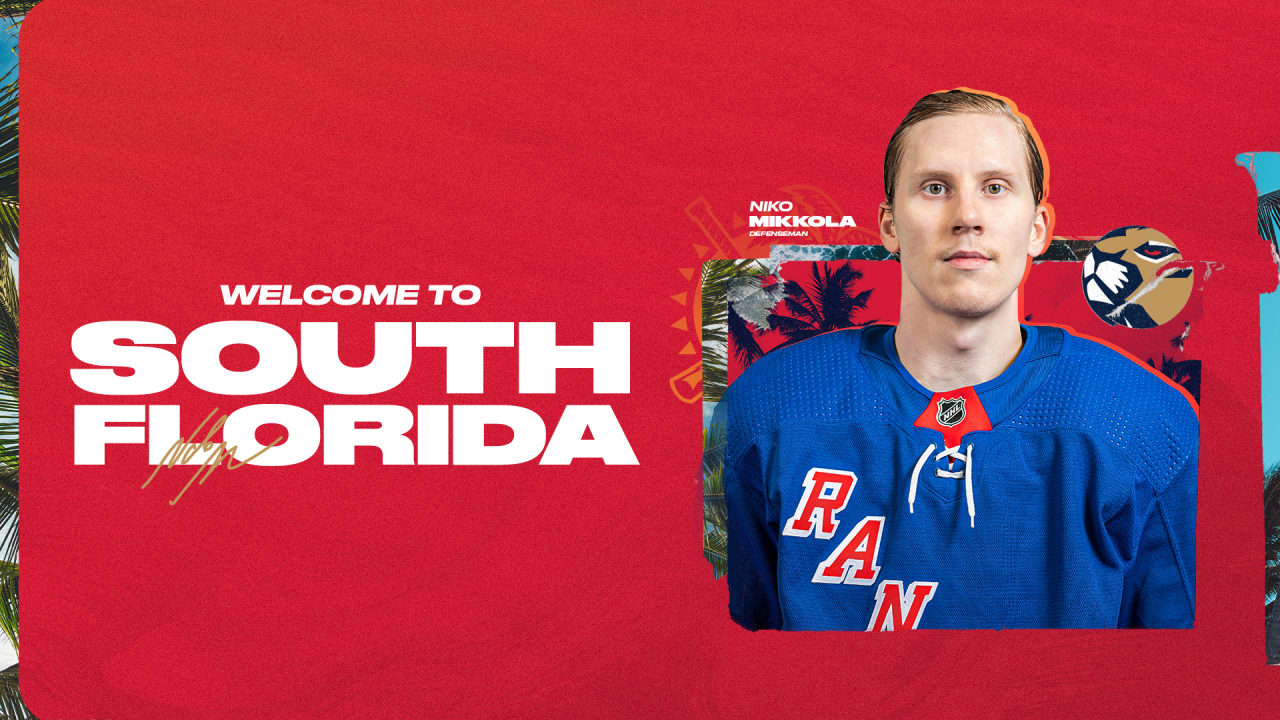 Panthers Agree to Terms with Defenseman Niko Mikkola on a 3-year ...