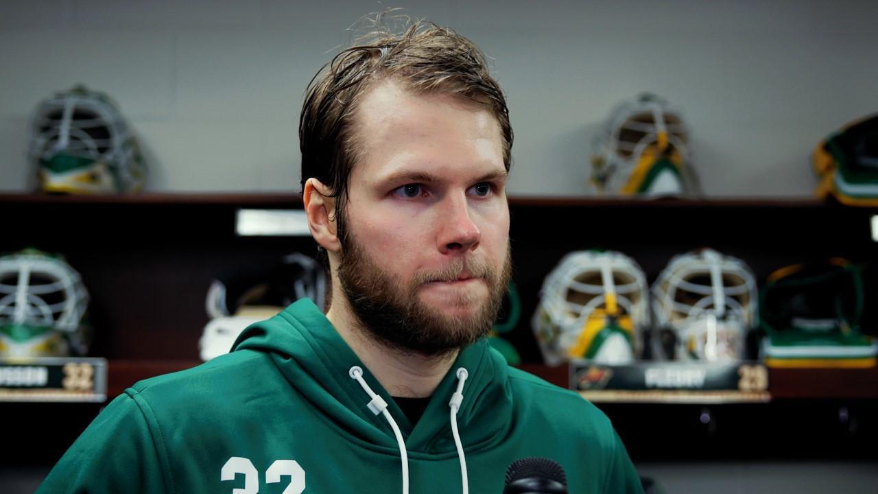 Gustavsson Postgame vs. COL 11/24 | Minnesota Wild