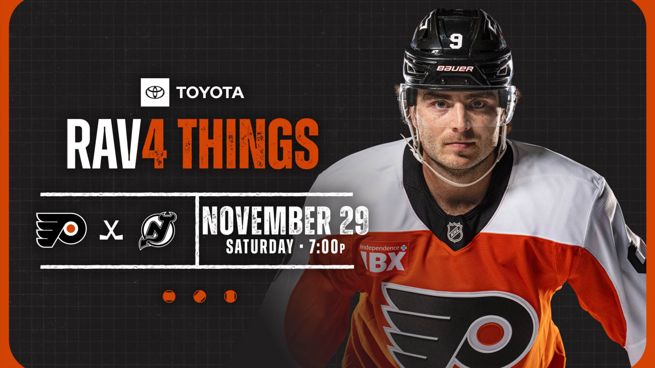 RAV4 Things: Flyers @ Devils | Philadelphia Flyers