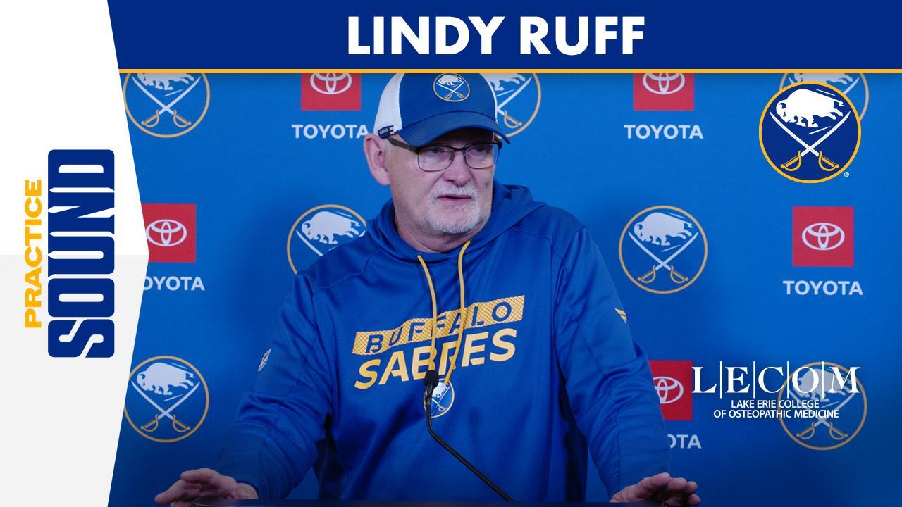 Ruff | Practice | Buffalo Sabres
