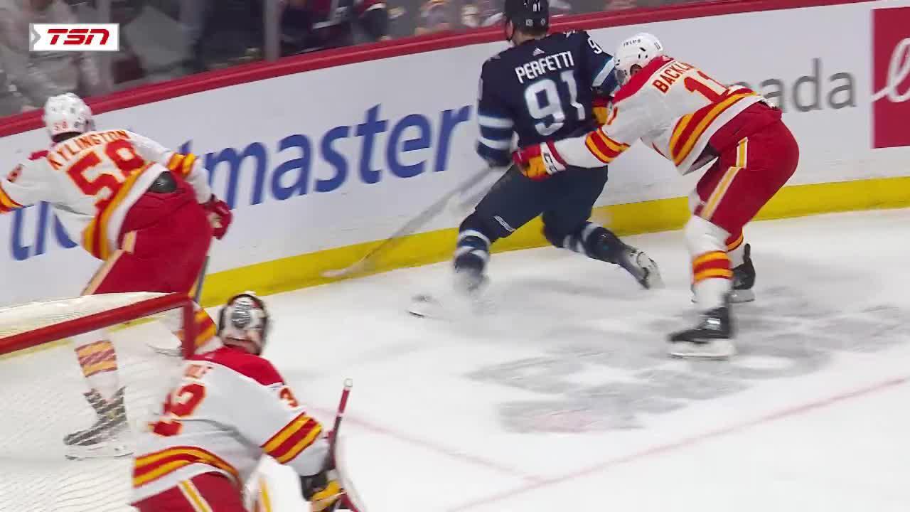 CGY@WPG: Ehlers scores goal against Dustin Wolf | Winnipeg Jets