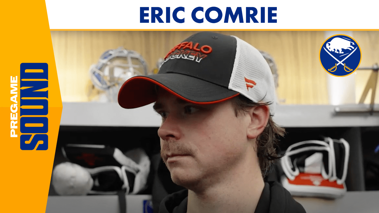 Comrie Pregame vs. NYI | Buffalo Sabres