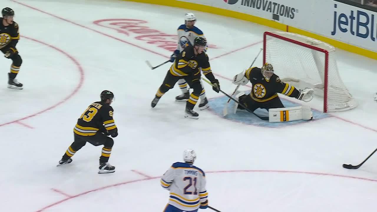 Swayman flashes the leather | NHL.com