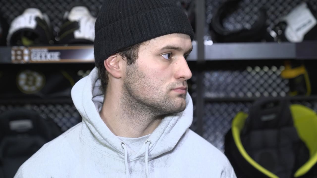 Locker Room Raw: Oliver Wahlstrom | Boston Bruins
