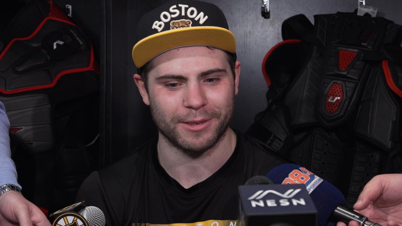 Locker Room Raw: Jake DeBrusk | Boston Bruins