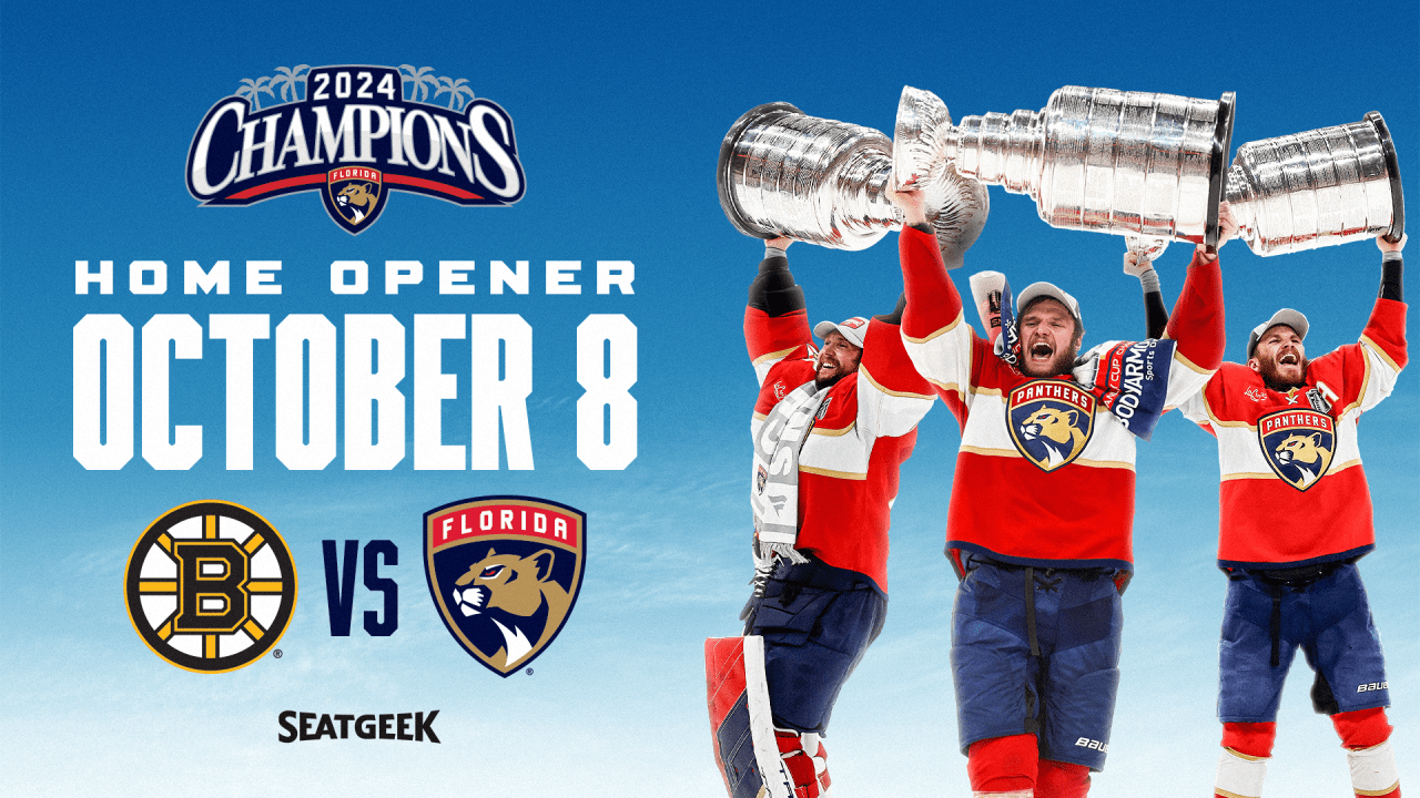 Panthers to open 2024-25 season vs. Bruins | Florida Panthers