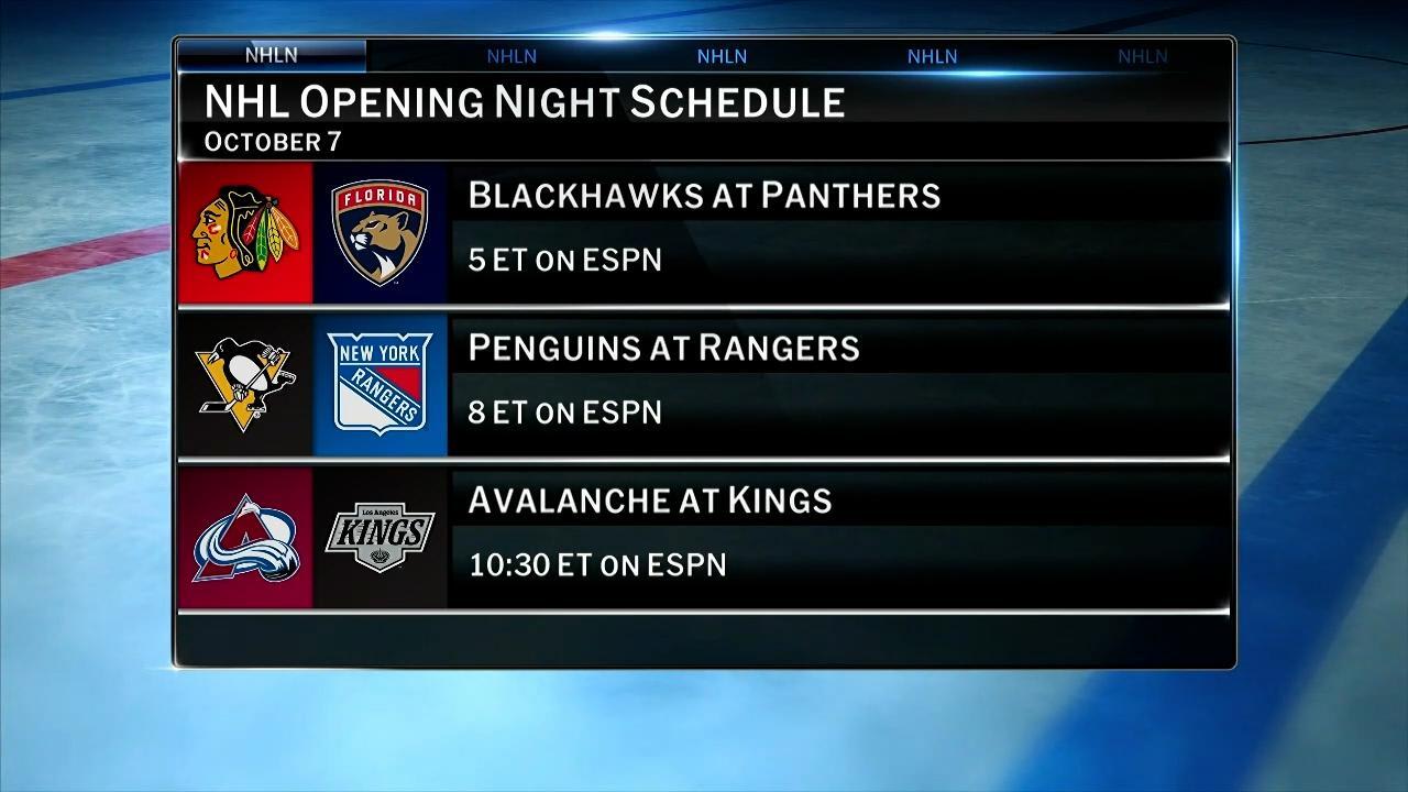 Tonight Crew on NHL opening night | NHL.com
