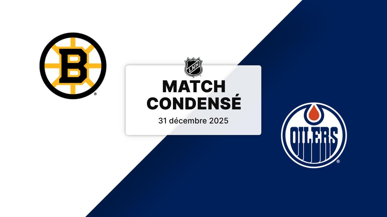 Match condensé : BOS @ EDM 31/12/25 | LNH.com