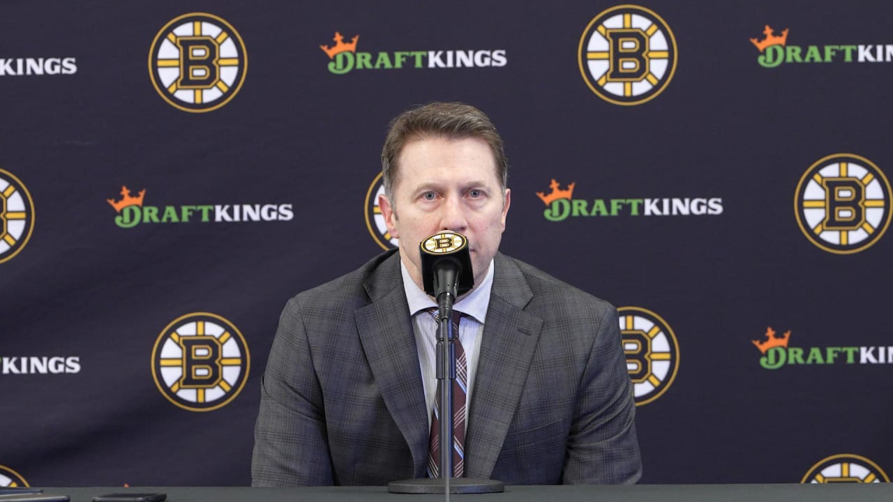 Press Room: Joe Sacco | Boston Bruins