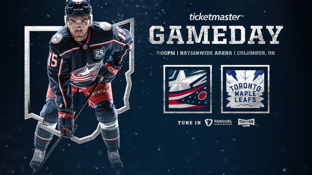 PREVIEW: Blue Jackets welcome Maple Leafs on Thanksgiving Eve ...