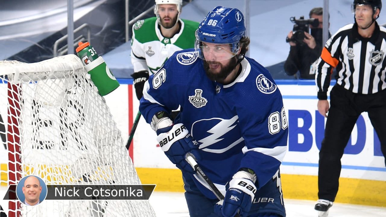 Kucherov sets two Lightning records in Game 2 win, keeps focus on Cup ...