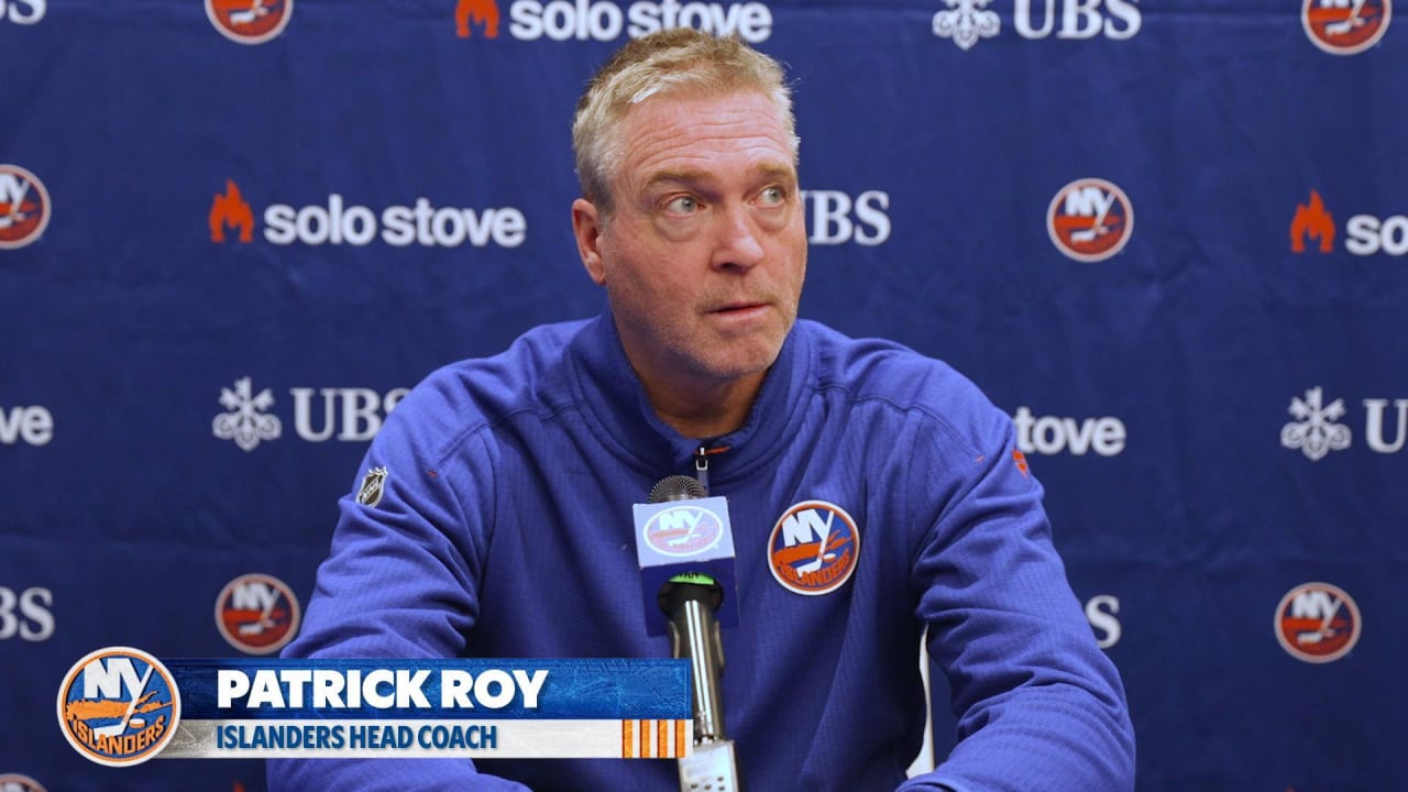 NYI vs STL 11/23: Patrick Roy | New York Islanders