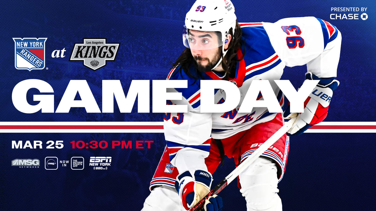 Rangers at Kings: Pregame Notes | New York Rangers
