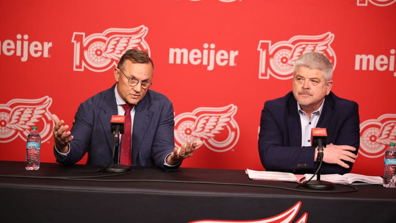 Yzerman, McLellan analyze 2025-26 season and areas of improvement for ...