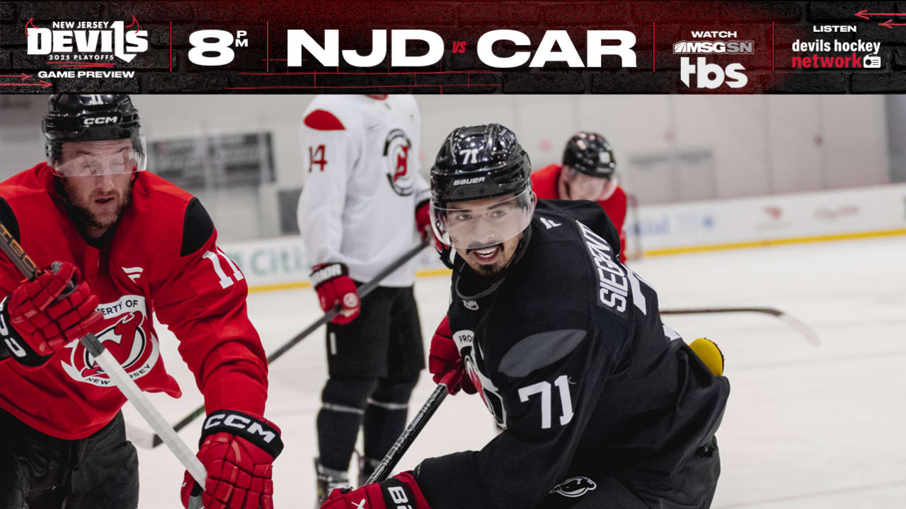 Devils 'Optimistic' on Siegenthaler | MORNING SKATE | New Jersey Devils