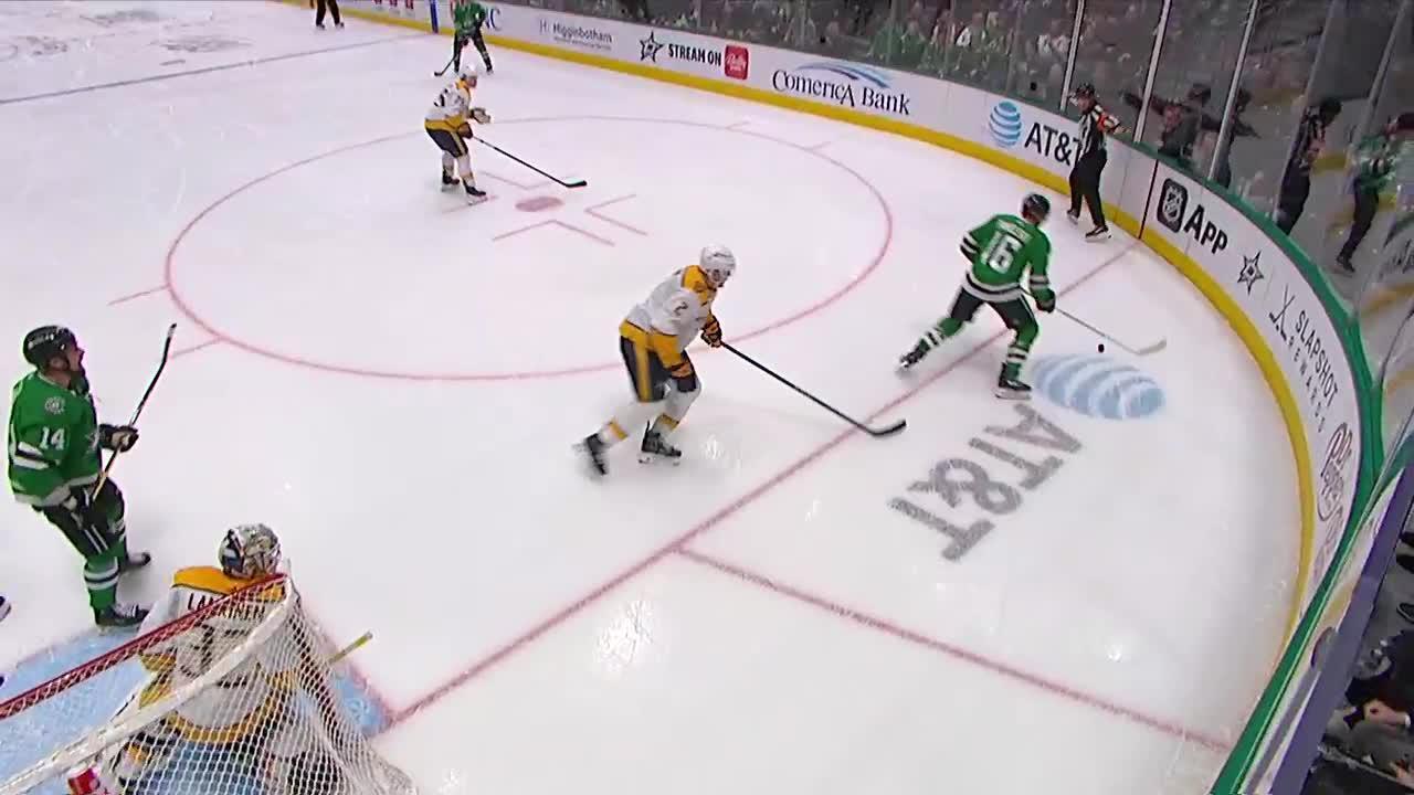 NSH@DAL: Johnston scores goal against Kevin Lankinen | Dallas Stars