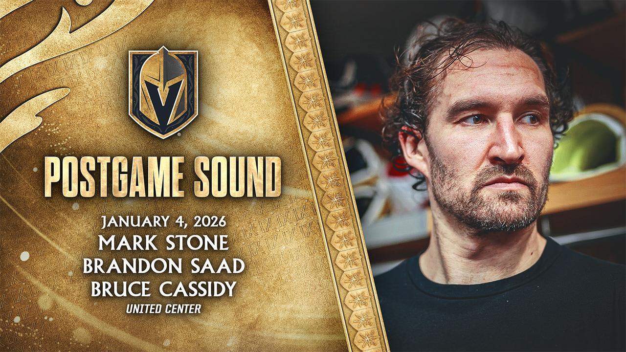 POSTGAME SOUND: Stone, Saad & Cassidy | Vegas Golden Knights