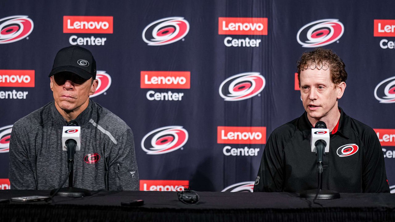 Exit Interview: Rod Brind'Amour and Eric Tulsky | Carolina Hurricanes