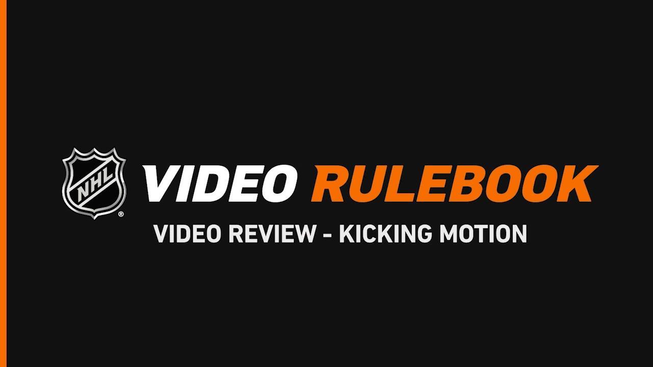 Video Rulebook: Kicking Motion (Video Review) | NHL.com