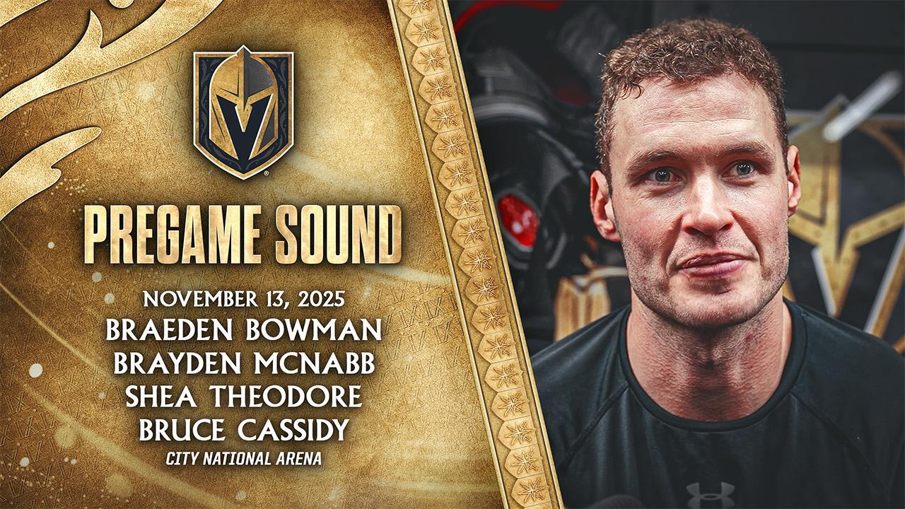 PREGAME SOUND: Bowman, McNabb, Theodore & Cassidy | Vegas Golden Knights