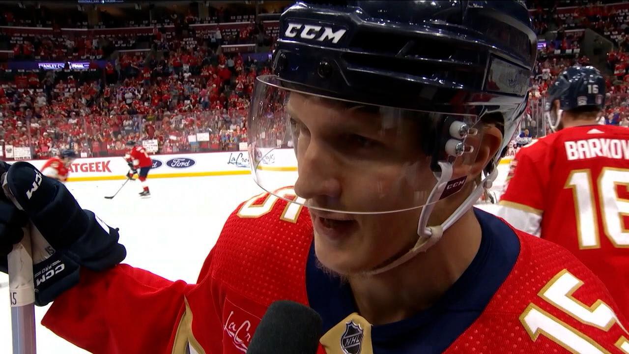 Anton Lundell joins NHL Tonight | Florida Panthers