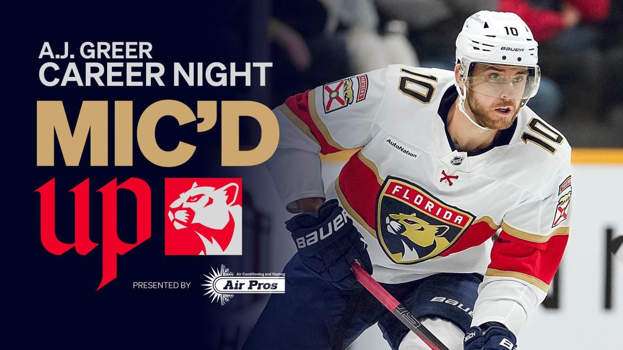 Mic'd Up: A.J. Greer | Florida Panthers
